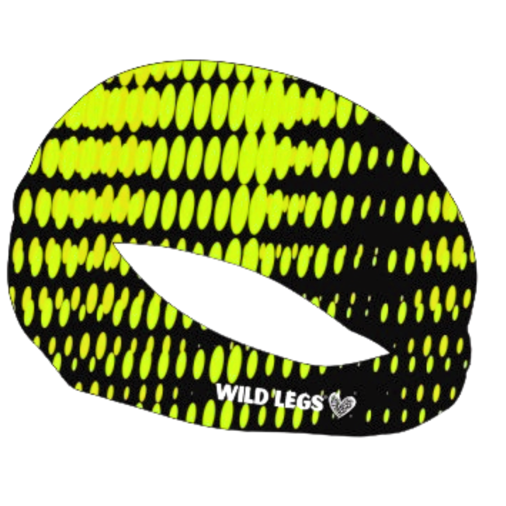 Headband | Wild Energy - Neon Yellow – Wild Legs