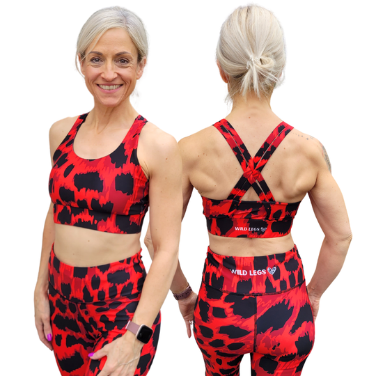 Sports Bra | Ruby Leopard – Wild Legs